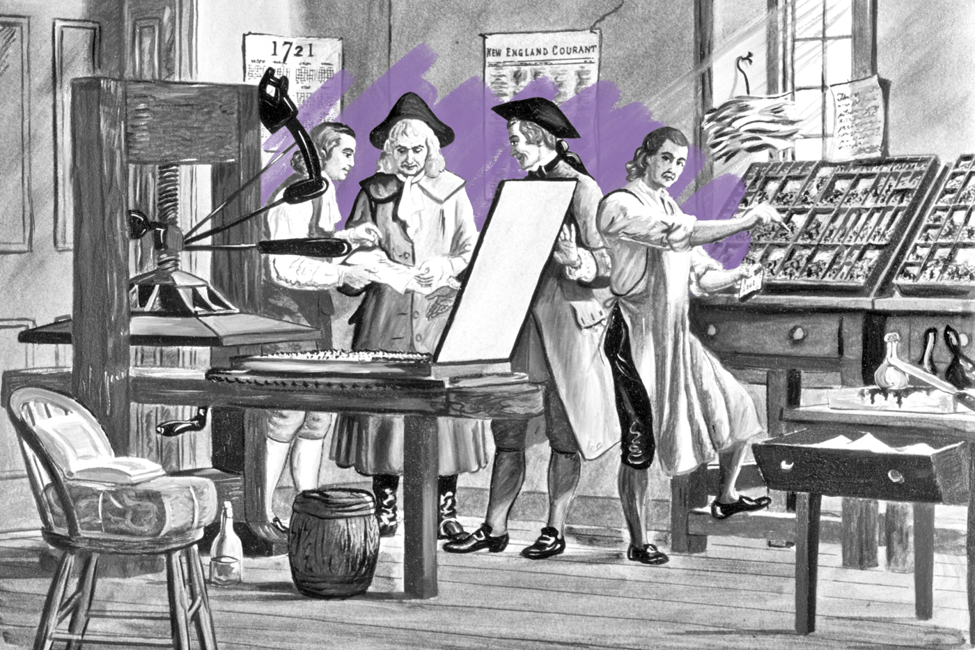 Ben Franklin wrote essays for his brother’s newspaper as a widow named ...